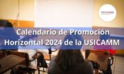Calendario de Promoción Horizontal 2024 de la USICAMM. ¡Consúltalo aquí ...